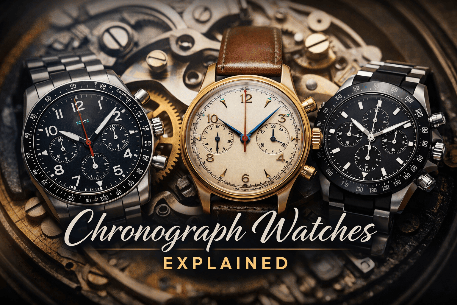 Chronograph Watches Explained: Types and How They Work | Barrington ...