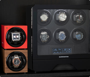 12 Watch Winder Safe | Automatic Luxury Box — Barrington Watch Winders UK