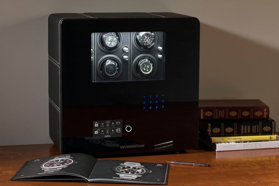 12 Watch Winder Safe | Automatic Luxury Box — Barrington Watch Winders UK